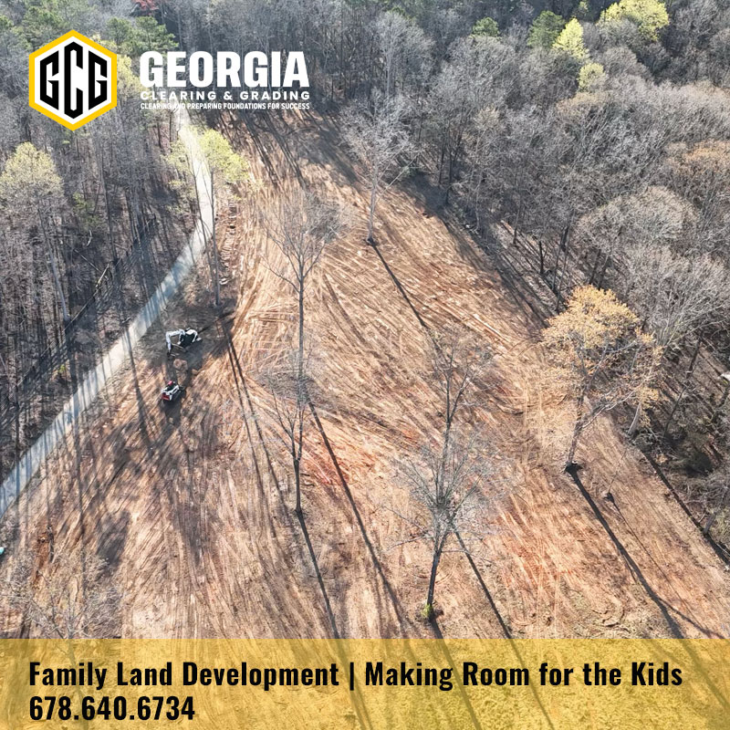 Family Land Development | Making Room for the Kids - Georgia Clearing ...