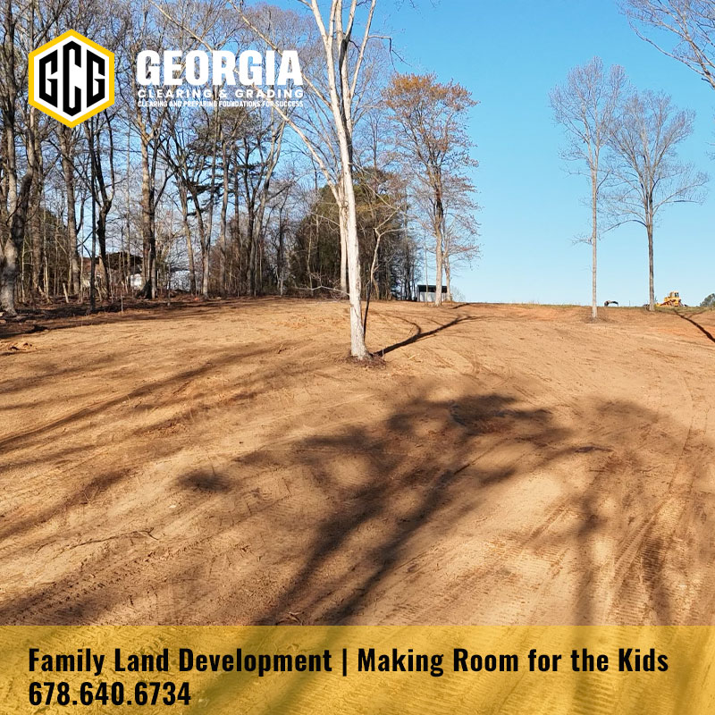 Family Land Development | Making Room for the Kids - Georgia Clearing ...