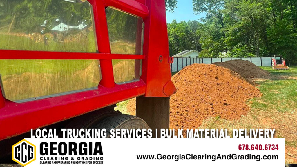Local Trucking Services | Bulk Material Delivery - Georgia Clearing ...