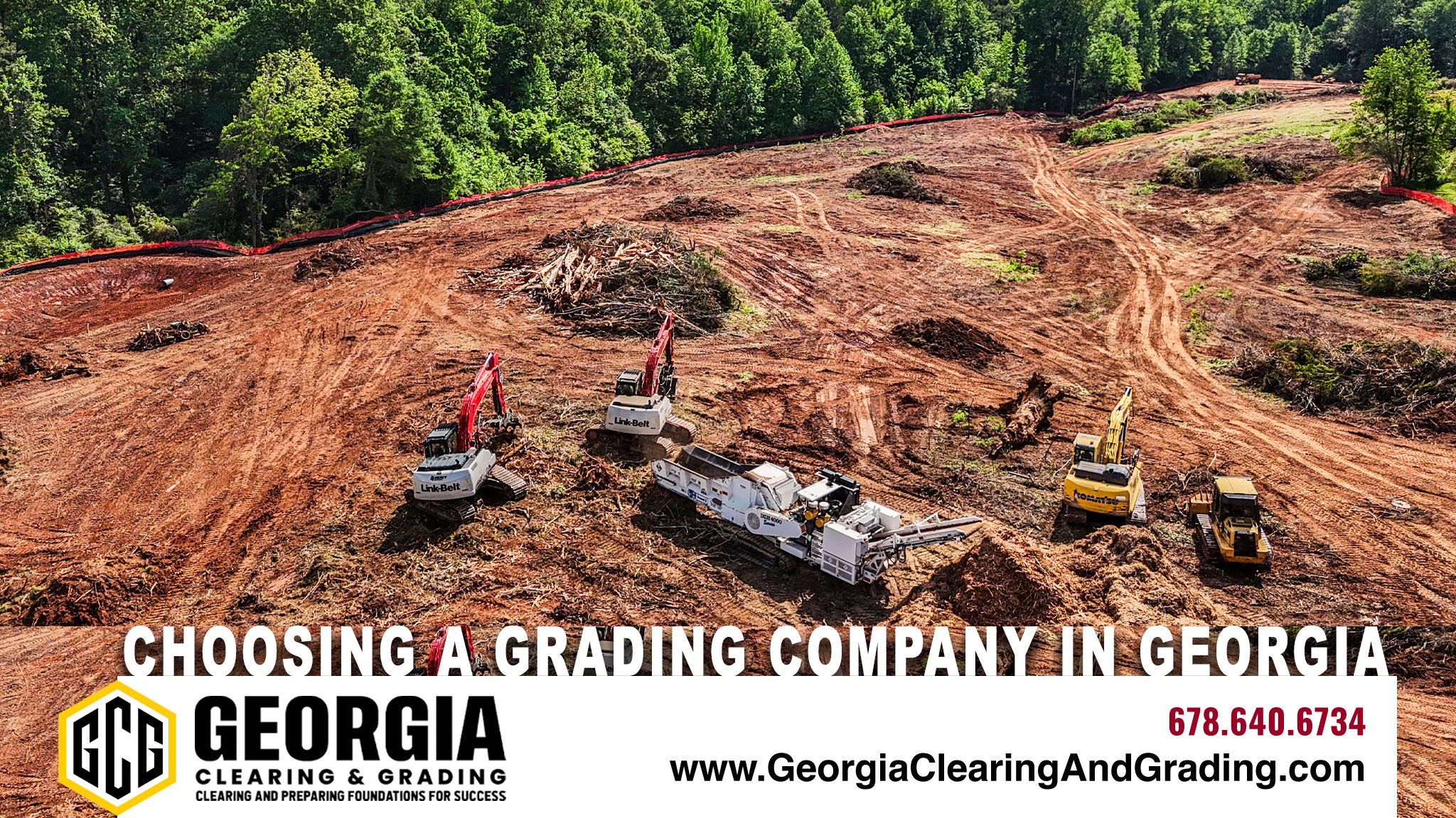Choosing a Grading Company in Georgia - Georgia Clearing & Grading